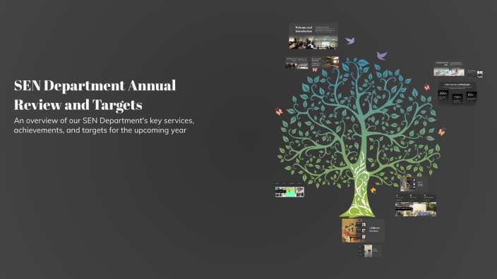SEN Department Annual Review and Targets by Brian Ng on Prezi