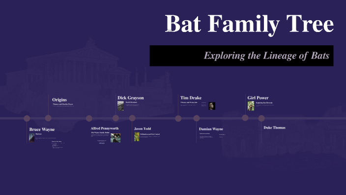 Bat Family Tree by Cate Battelle on Prezi