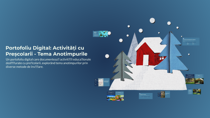 Portofoliu Digital: Activități cu Preșcolarii - Tema Anotimpurile by ...