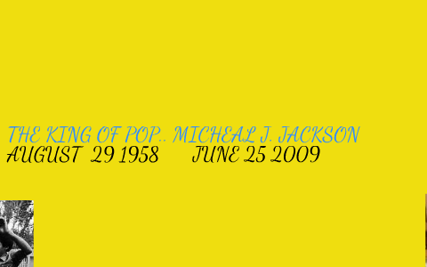 THE KING OF POP!!!!!!!!!!!!! MICHEAL JOESPH JACKSON by zabrina wilson ...