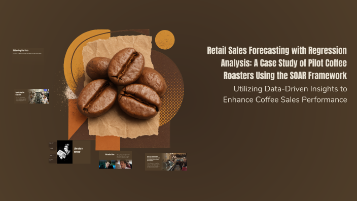 Retail Sales Forecasting with Regression Analysis: A Case Study of ...