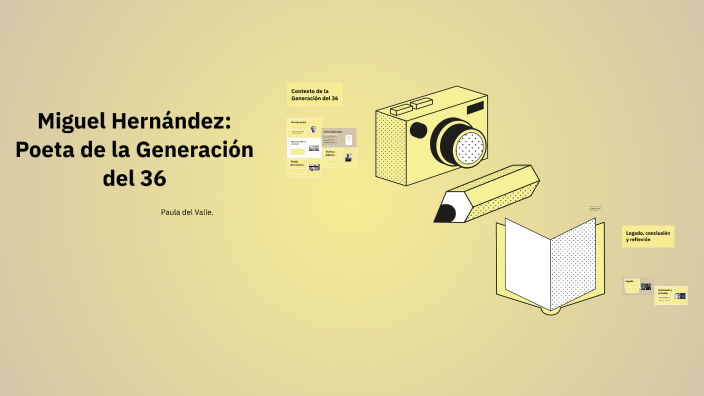 Miguel Hernández: Poeta de la Generación del 36 by Paula del Valle on Prezi