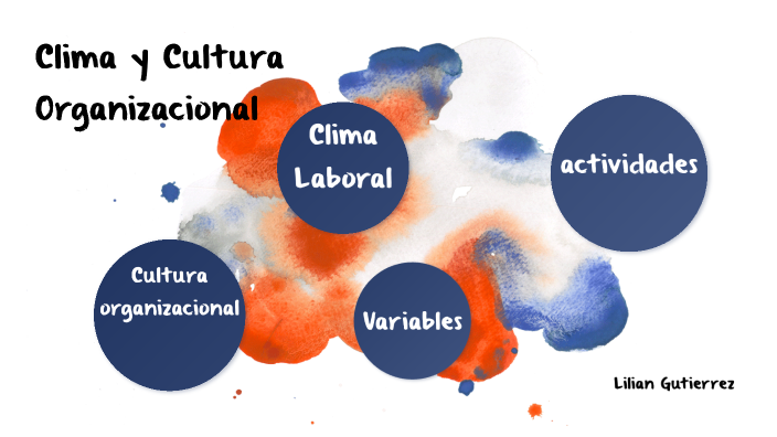 Clima y Cultura Organizacional by Lilian Gutierrez on Prezi