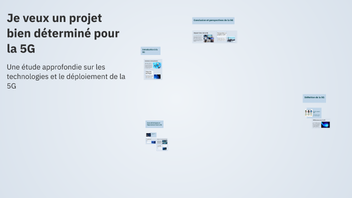 Je veux un projet bien déterminé pour la 5G by mohamed rayen souissi on Prezi