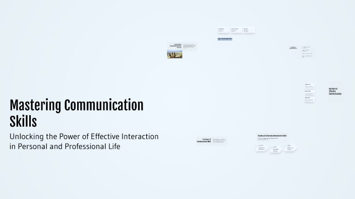 Mastering Communication Skills by Samar Aljeara'y on Prezi