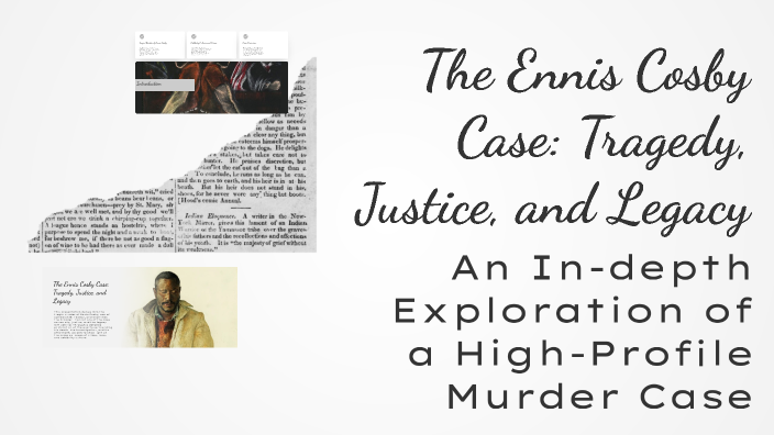 The Ennis Cosby Case: Tragedy, Justice, and Legacy by alysse cannon on ...