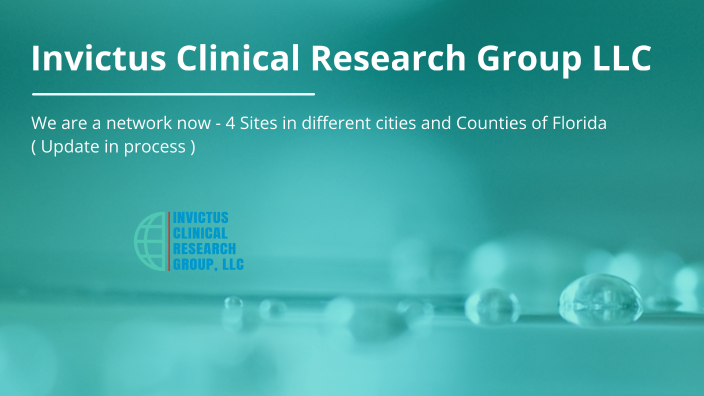 INVICTUS CLINICAL(Update in process) by Janett Jalil on Prezi