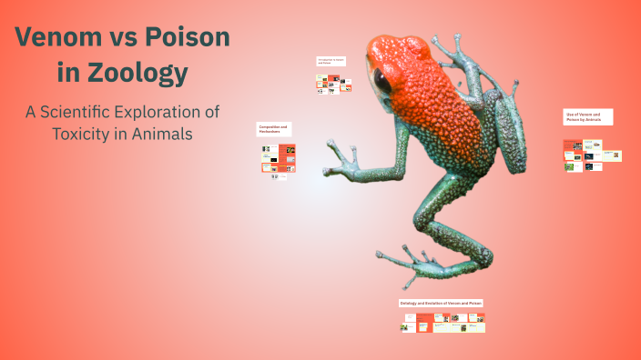 Venom vs Poison in Zoology by Tanishq on Prezi