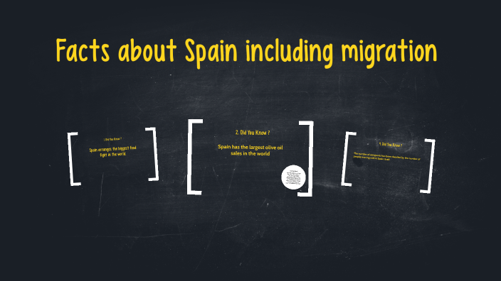 Facts about Spain including migration by mohamed bacha on Prezi