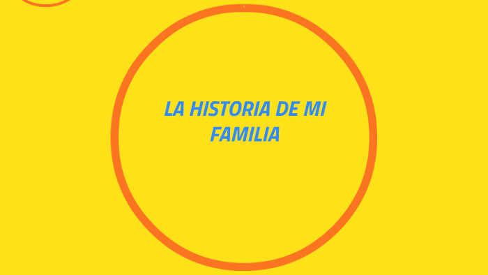La Historia De Mi Familia By Agustin Du On Prezi