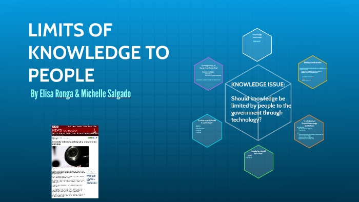 LIMITS OF KNOWLEDGE TO PEOPLE by Elisa Ronga on Prezi