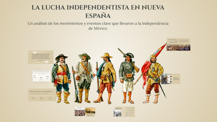 LA LUCHA INDEPENDENTISTA EN NUEVA ESPAÑA by CARMEN GARCIA on Prezi