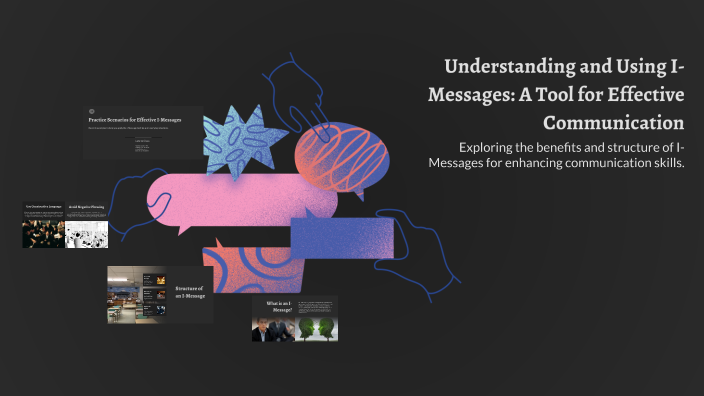 Understanding and Using I-Messages: A Tool for Effective Communication ...