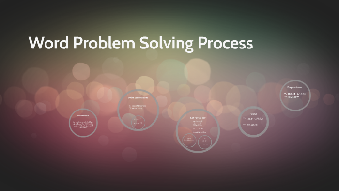 Word Problem Solving Process by madelyn webb on Prezi