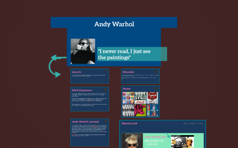 Andy Warhol by on Prezi