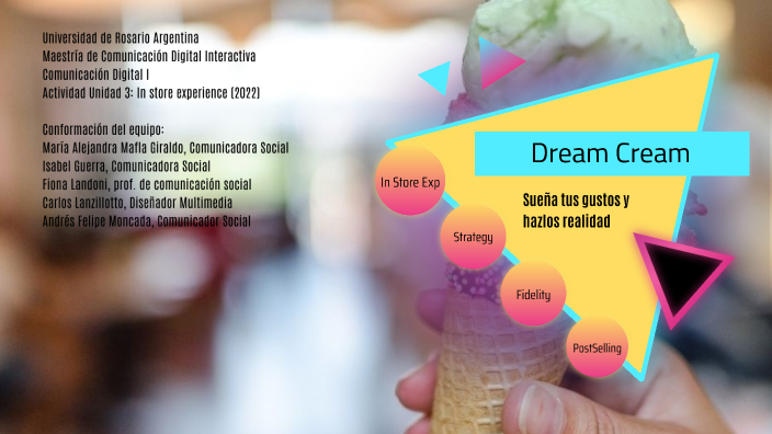 Dream Cream - Sueña Tus Gustos y Hazlos Realidad by Carlos Lanzillotto ...