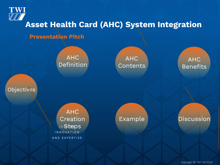 Asset Health Card (AHC) System Integration by Moaad Rumash on Prezi