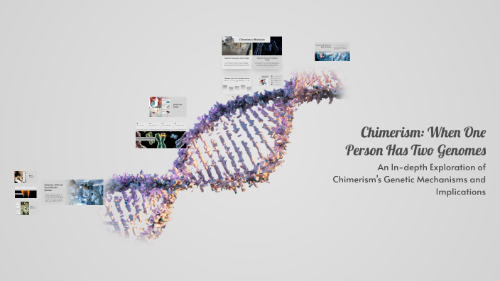 Chimerism: When One Person Has Two Genomes by Elie Hajj on Prezi