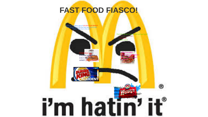 FAST FOOD FIASCO! by mathew wehner jr on Prezi