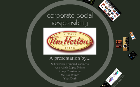 CSR presentation - Tim Hortons by Yves Dinh on Prezi
