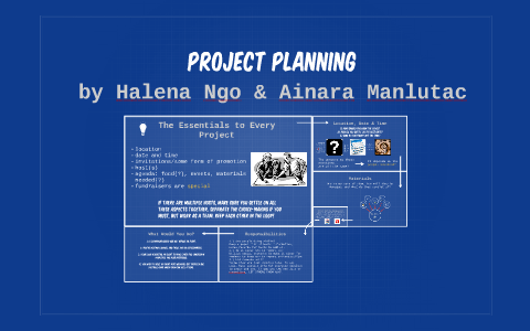 Project Planning by Halena Ngo
