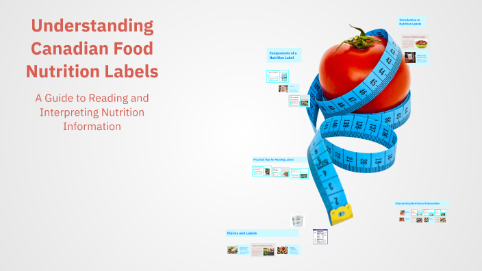 Understanding Canadian Food Nutrition Labels by Erica Hurley on Prezi