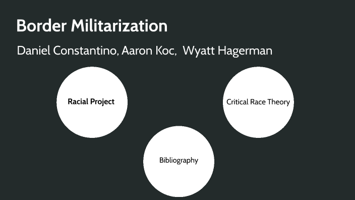 Border Militarization by Daniel Constantino on Prezi