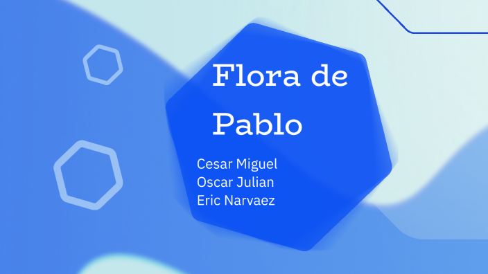 Flora de Pablo by Cesar Miguel Lliguisupa Tandazo on Prezi
