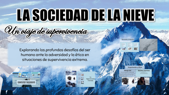 La sociedad de la nieve: Un viaje de supervivencia by Benk tom on Prezi