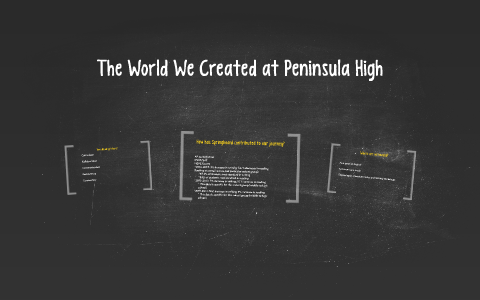The World We Created at Peninsula High School by Kimberly Marinelli on ...