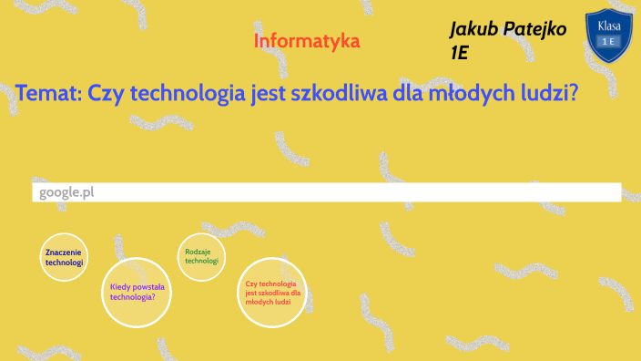 Czy technologia jest szkodliwa dla młodych ludzi? by Jakub Patejko on Prezi