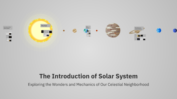 The Introduction of Solar System by MYLES ANTONIO on Prezi