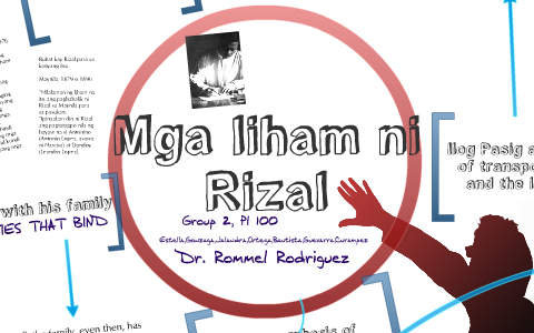 Mga Liham ni Rizal by Gidget Estella on Prezi