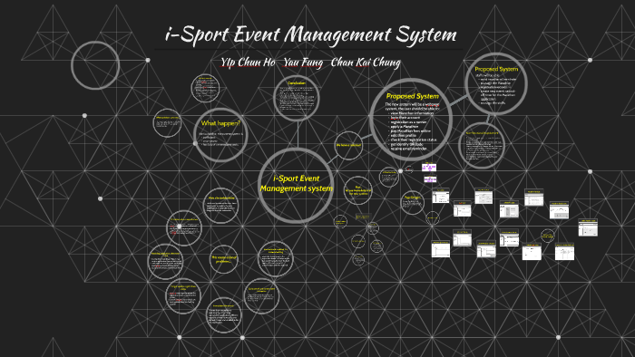 i-Sport Event Management System by Spring Yip on Prezi