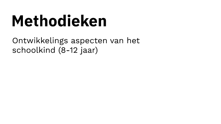 Methodieken by Jayden S on Prezi