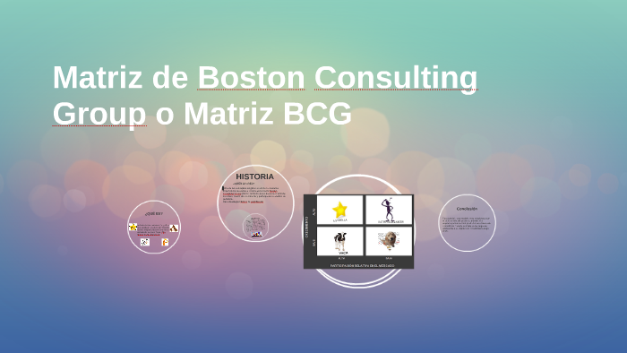 Matriz de Boston Consulting Group o Matriz BCG by Marii Paz Camacho on ...
