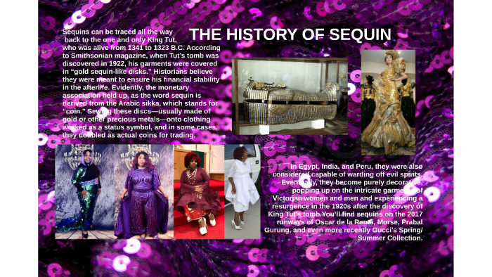 The History of Sequin by Jamie Lykes II on Prezi