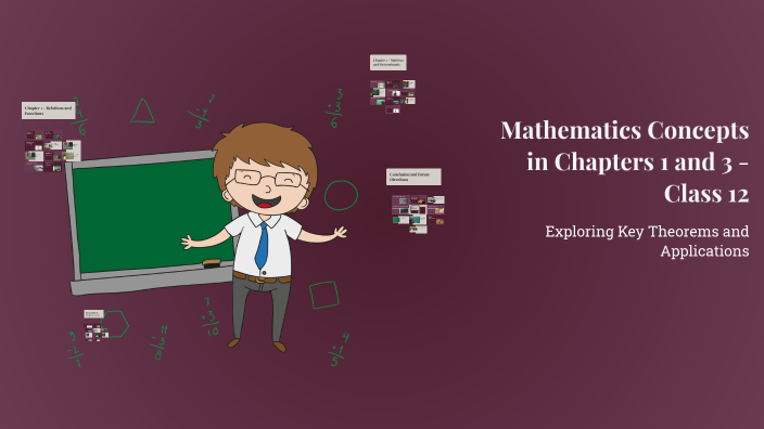 Mathematics Concepts in Chapters 1 and 3 - Class 12 by Sahana ...