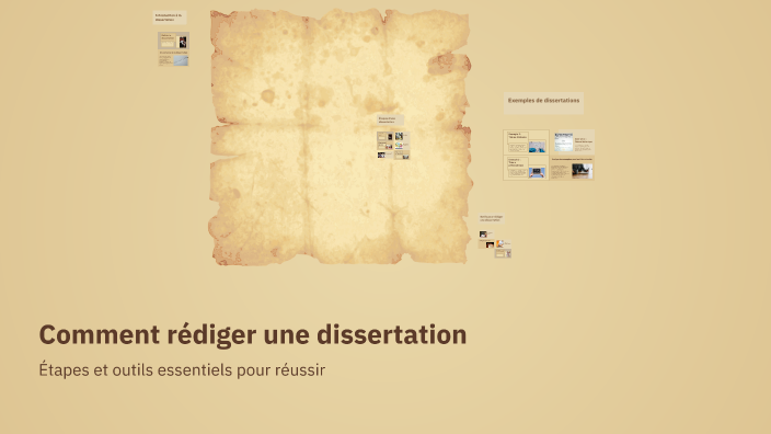 Comment rédiger une dissertation by Alex Aresti on Prezi