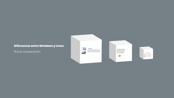 Diferencias entre Windows y Linux by TITO LAKAA on Prezi
