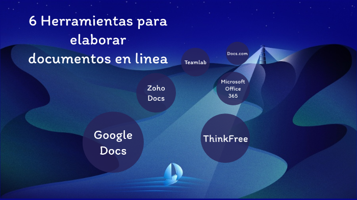 6 Herramientas para elaborar documentos en linea by Juan Jose Garza on ...
