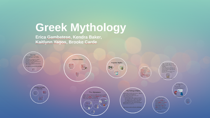 Greek Mythology by Erica Gambatese on Prezi