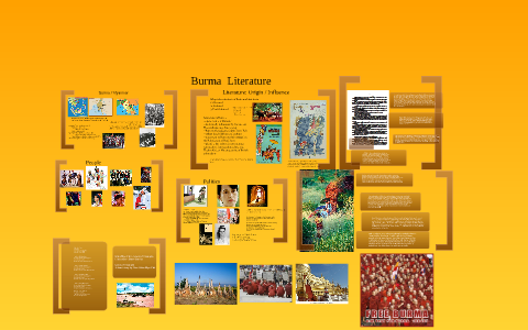Burmese Literature by Saturnina Rodil on Prezi