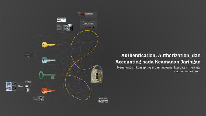 Authentication, Authorization, dan Accounting pada Keamanan Jaringan by ...