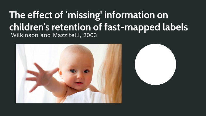 Child Language - Fast-mapping by Alyana Licayan on Prezi