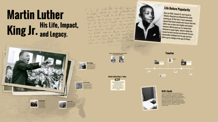 Martin Luther King Jr. by Marium 2026 on Prezi