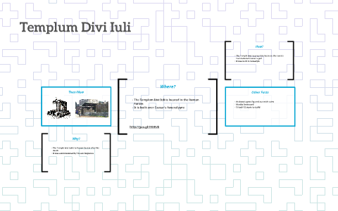 Templum Divi Iuli by Samuel Alten on Prezi