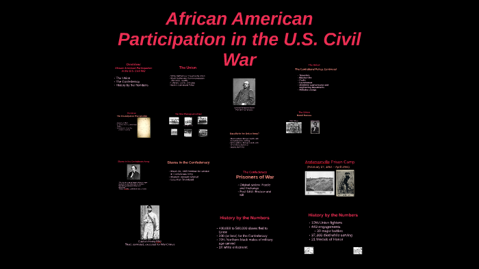 African American Participation in the U.S. Civil War by April Paluka on ...