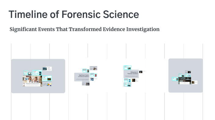 Timeline of Forensic Science by julian palafox on Prezi
