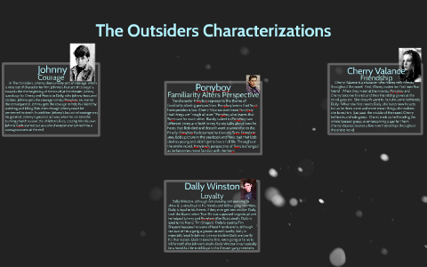 The Outsiders Characterization by Nathan Smith on Prezi